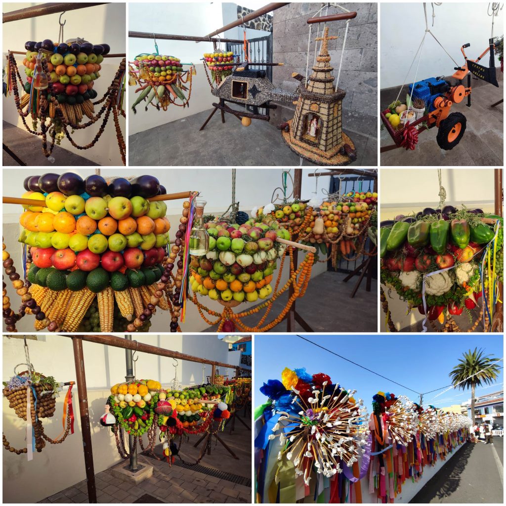 Santa Bárbara celebra su tradicional subida de los Cestos y Bollos ...